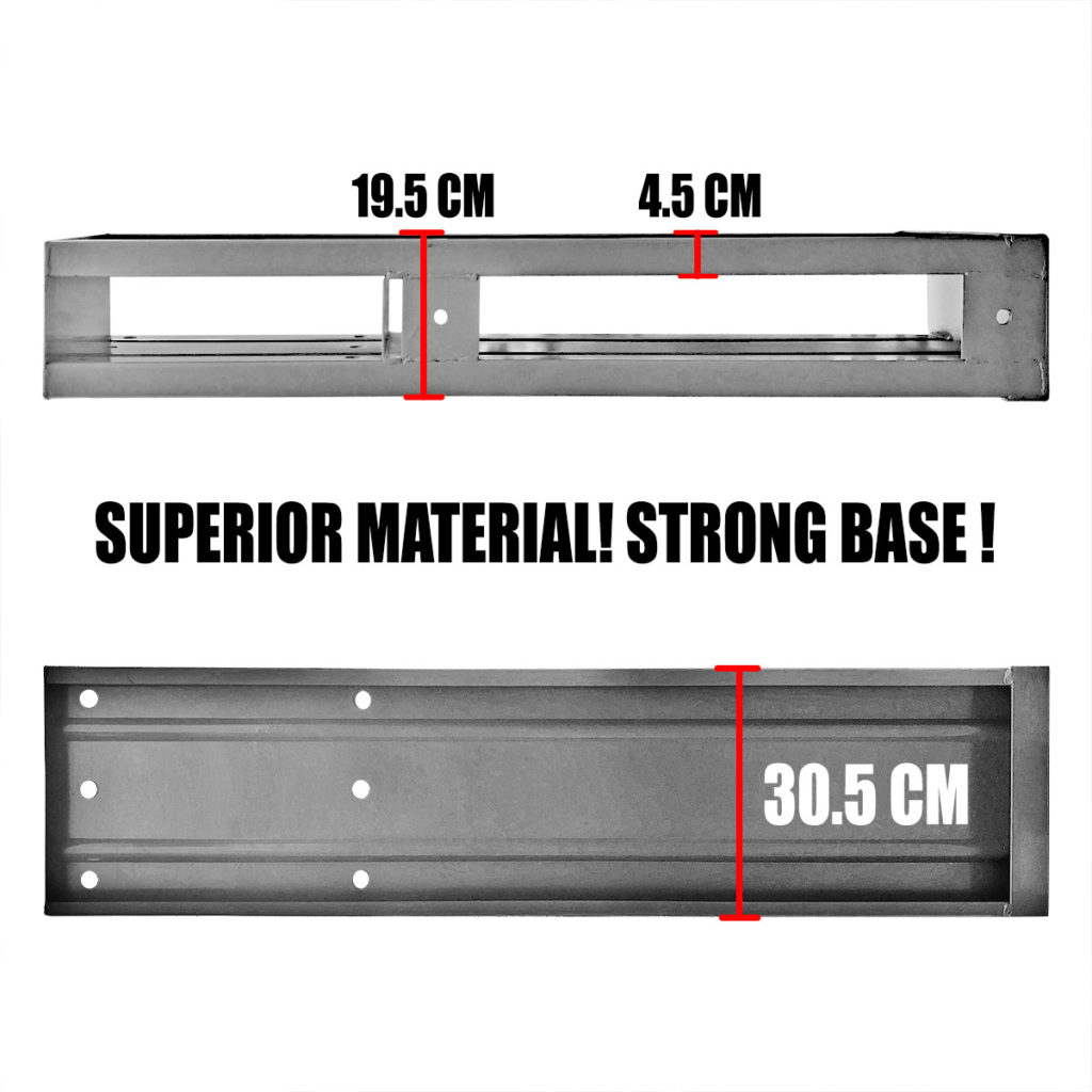 Galvanised Cantilever Racking | 4290mm H 3 Bays Single Side | Outdoor ...