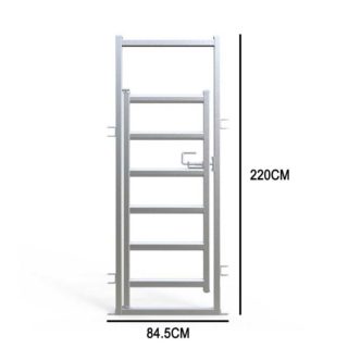 Cattle Man Gate With Spring Latch