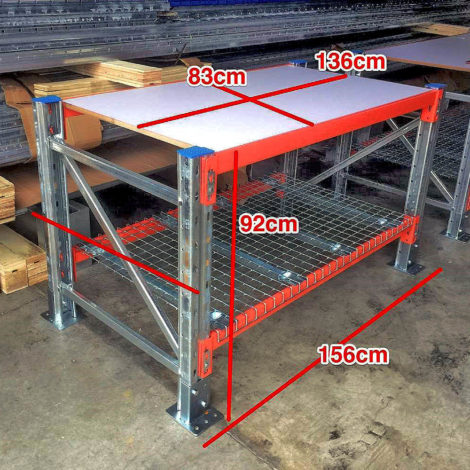 Pallet Racking Work Bench - Super Rack