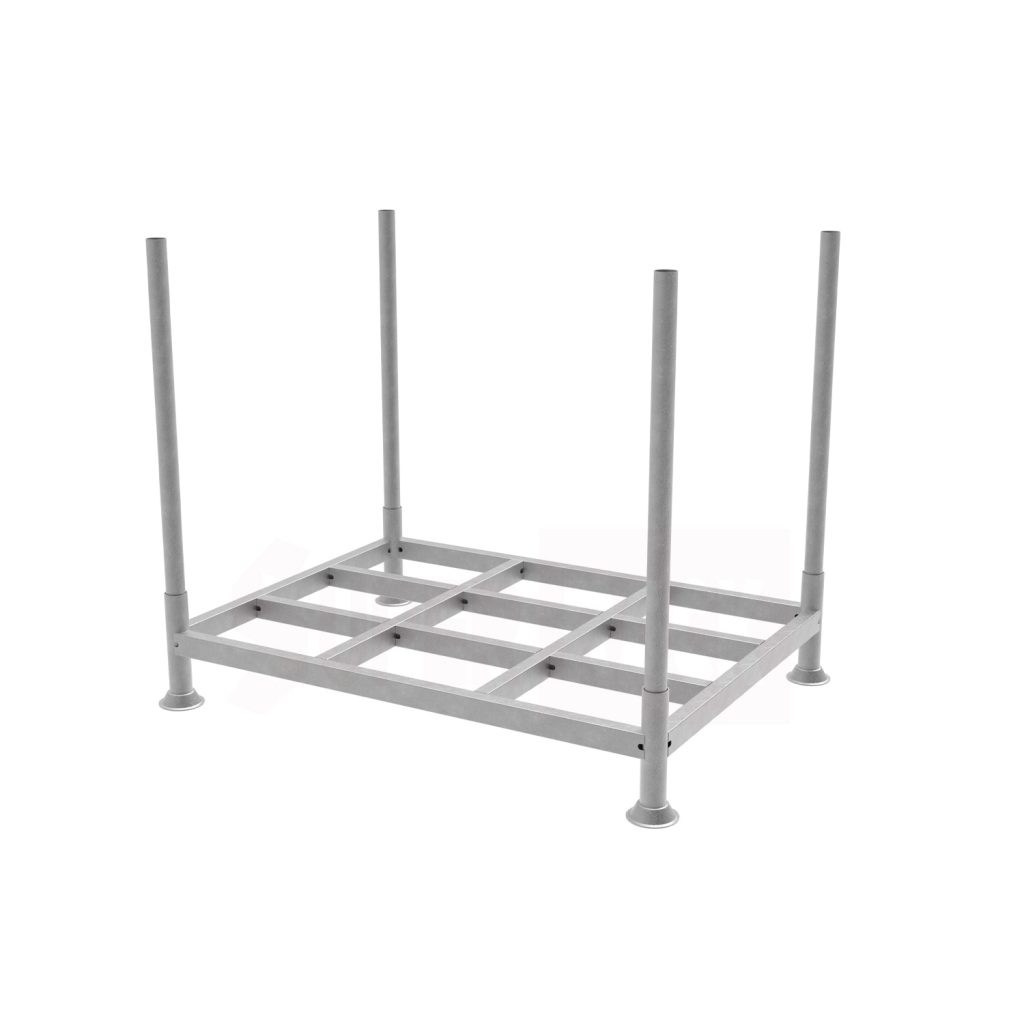 Stack Up Cage | Stackable Stillage Galvanised Warehouse Storage Pallet ...