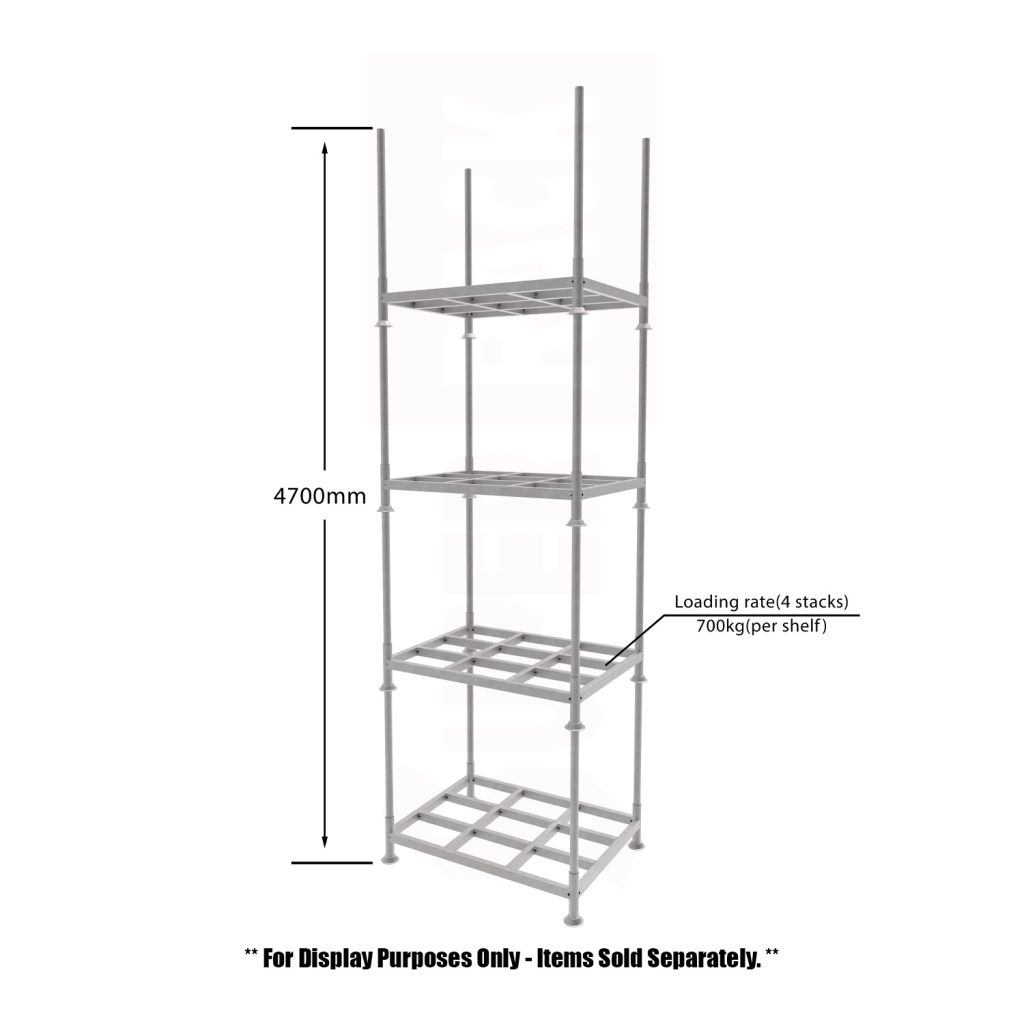 Stack Up Cage | Stackable Stillage Galvanised Warehouse Storage Pallet ...