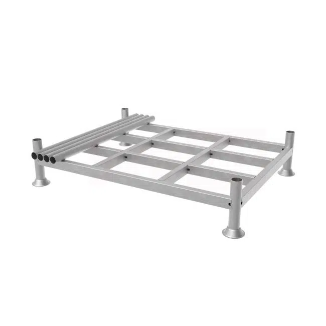 Stack Up Cage | Stackable Stillage Galvanised Warehouse Storage Pallet ...