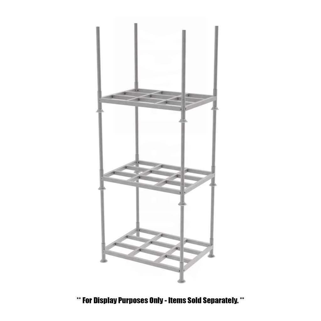 Stack Up Cage | Stackable Stillage Galvanised Warehouse Storage Pallet ...