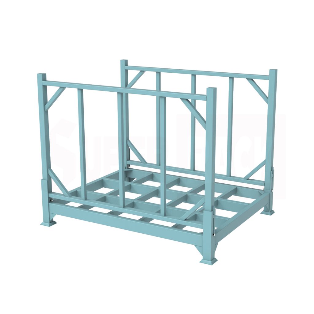 Stack Up Cage | Stackable Stillage Galvanised Warehouse Storage Pallet Cage