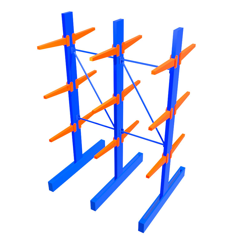 Cantilever Racking Light Duty 3000mm 2 Bays Double Base System 600mm ...