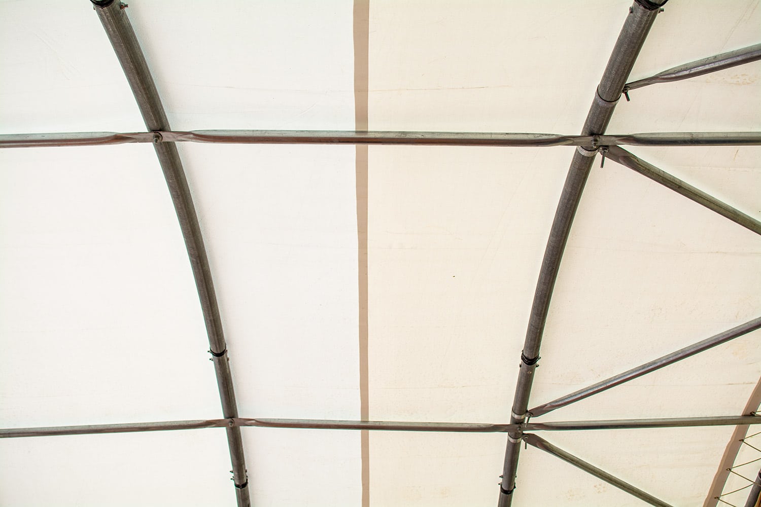 Container Dome Shelter Single Truss 12m x 12m | Super Rack