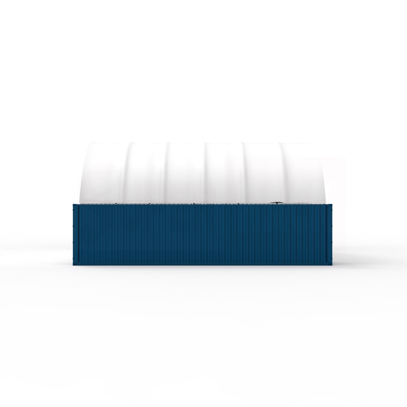 Container Dome Shelter Single Truss 10m X 12m | Super Rack