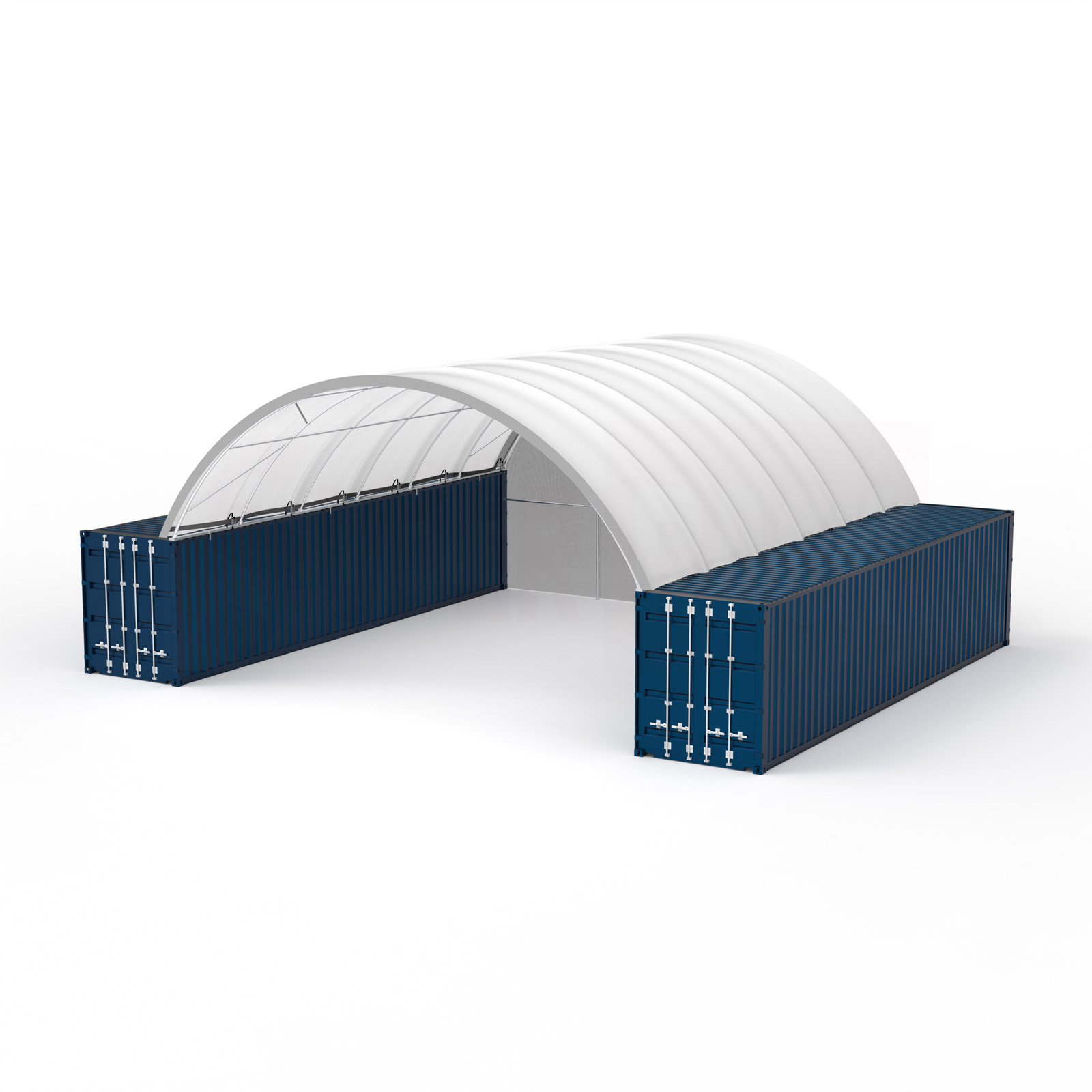 Container Dome Shelter Single Truss 10m X 12m | Super Rack