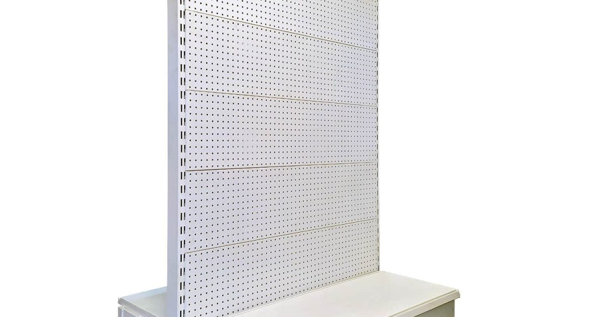 1200mm Wide Double Side Gondola Shelving | Shop Display Retail Grocery ...