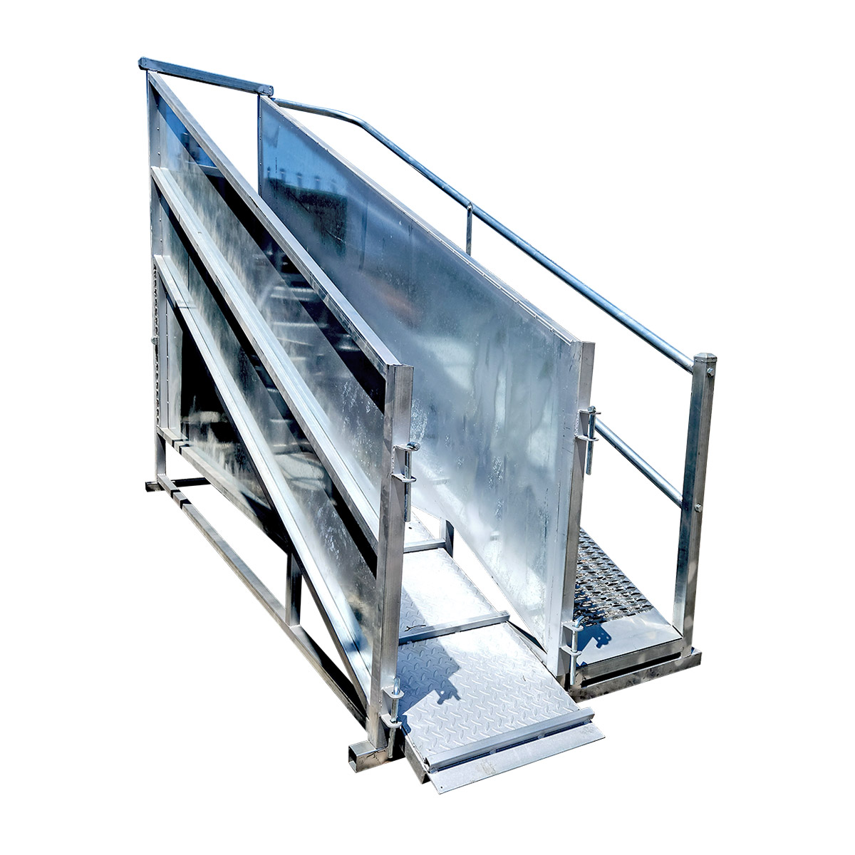Sheep Loading Ramp With Manway | Super Rack