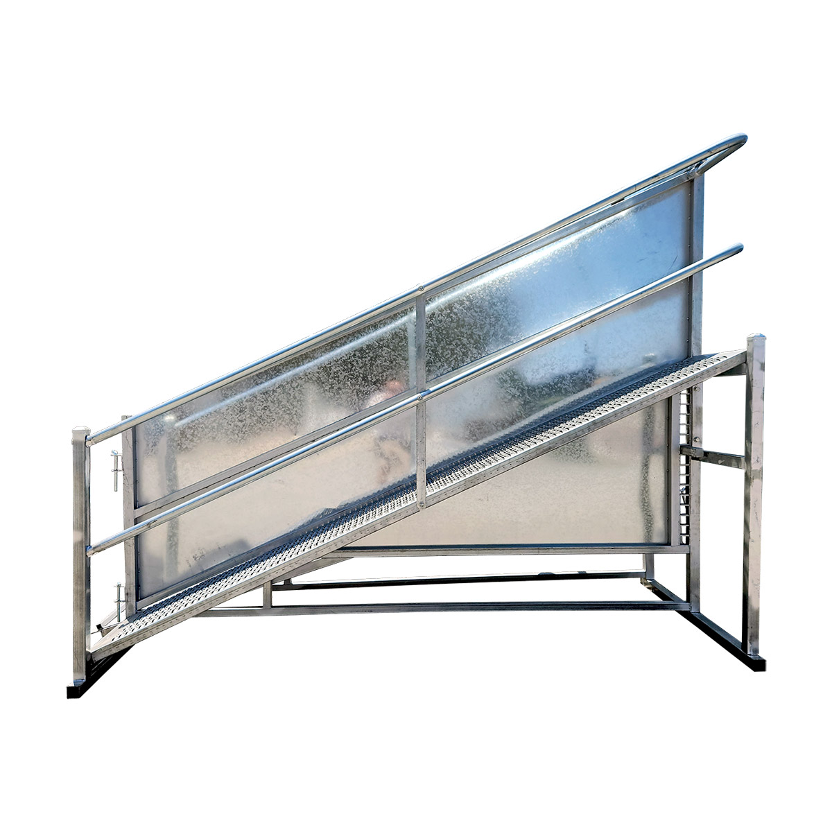 Sheep Loading Ramp With Manway | Super Rack