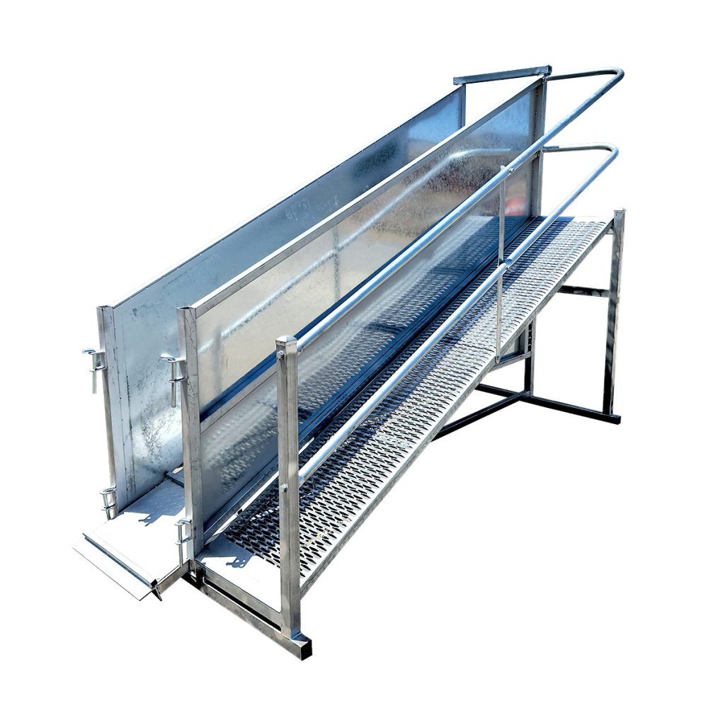 Sheep Loading Ramp With Manway | Super Rack
