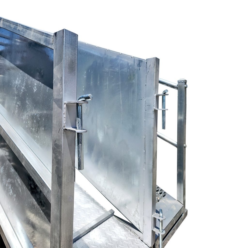 Sheep Loading Ramp With Manway | Super Rack