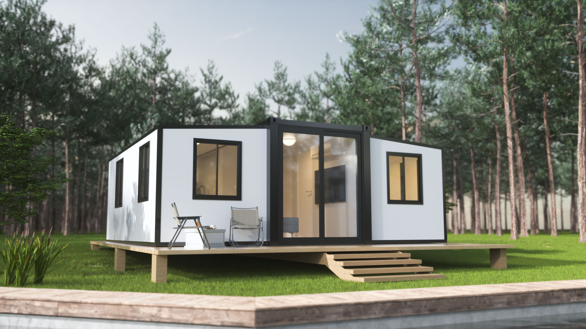 Expandable Container Tiny Home | With Kitchen & Bathroom AUS