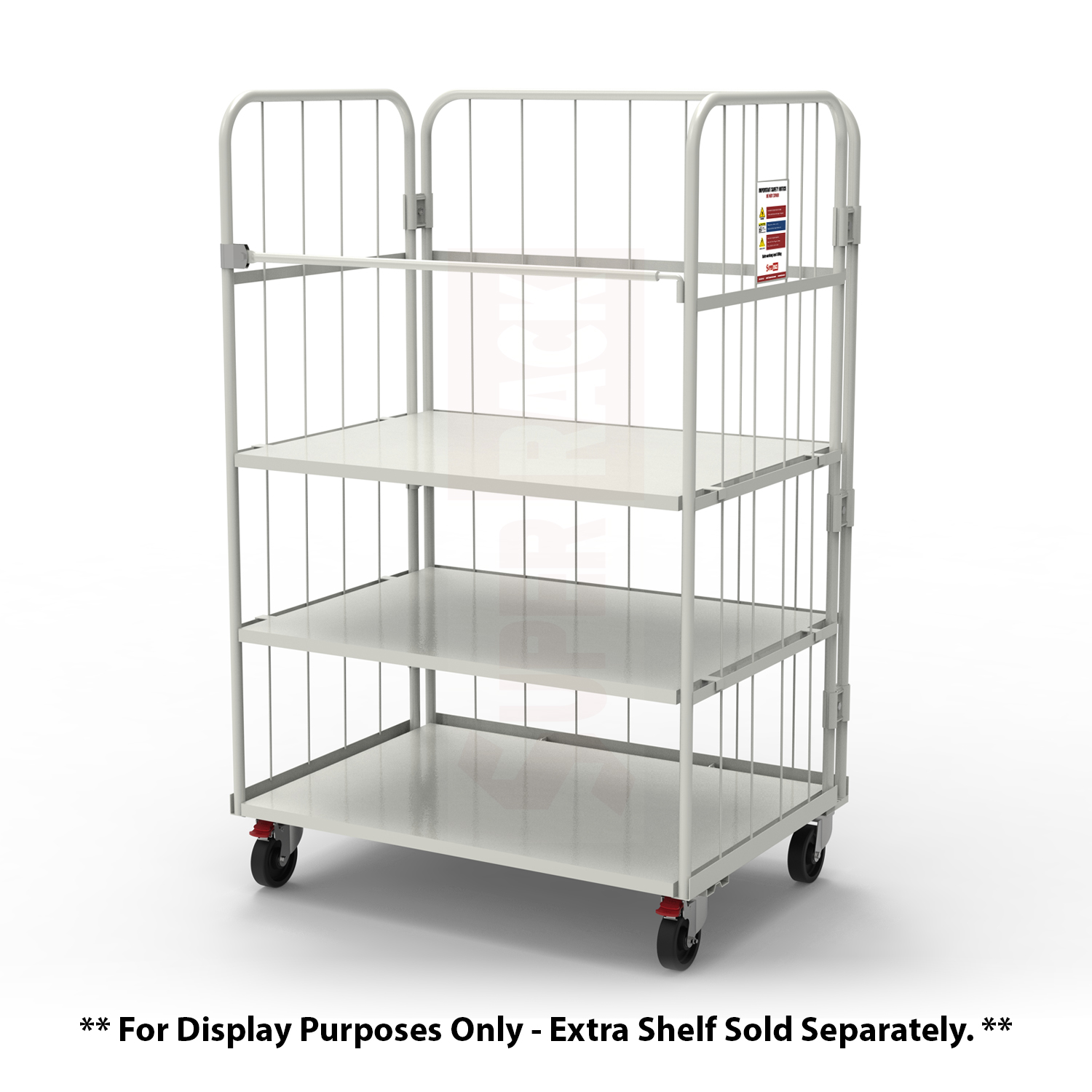 Heavy Duty Roll Cage Trolley | Super Rack