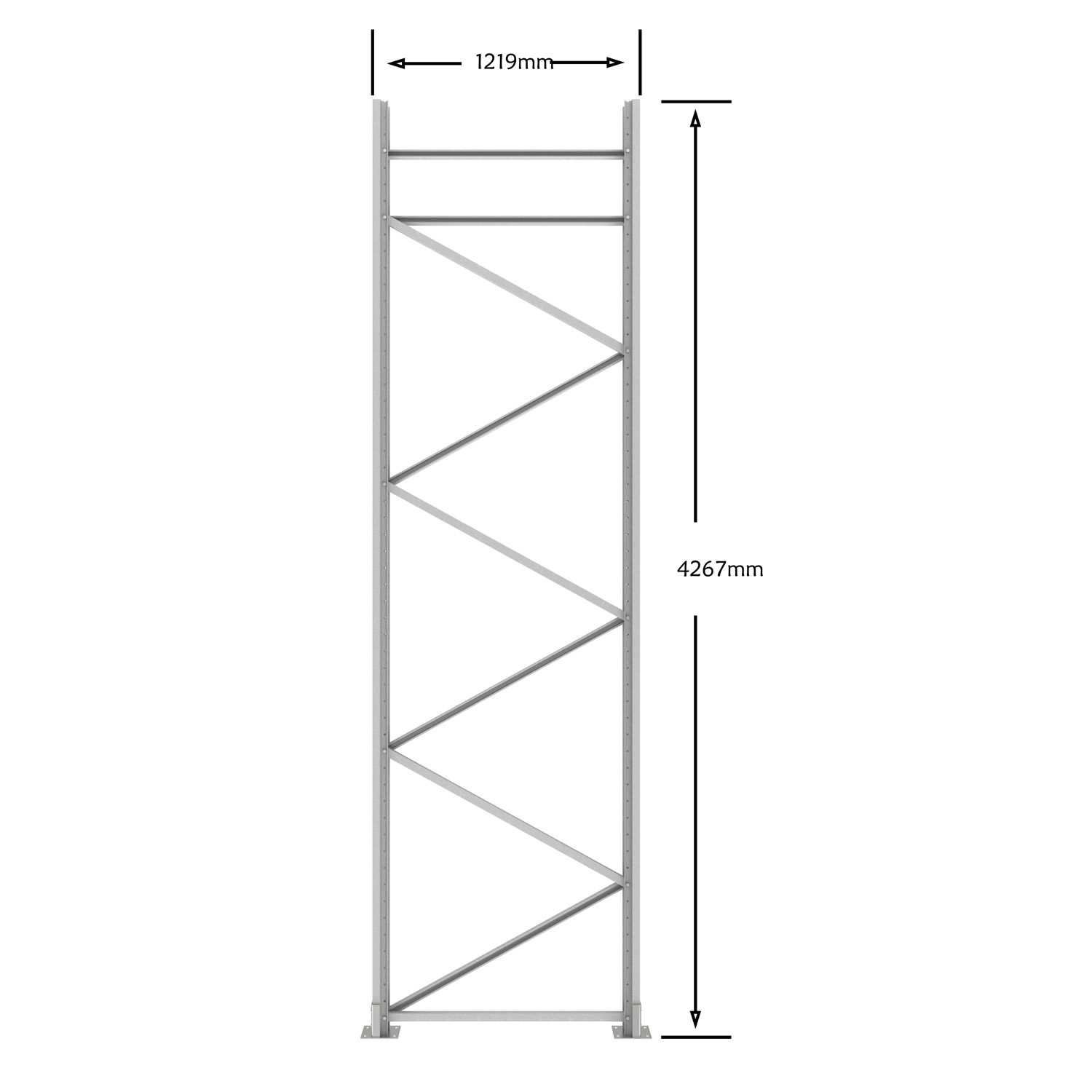 Pallet Racking Upright - Super Rack