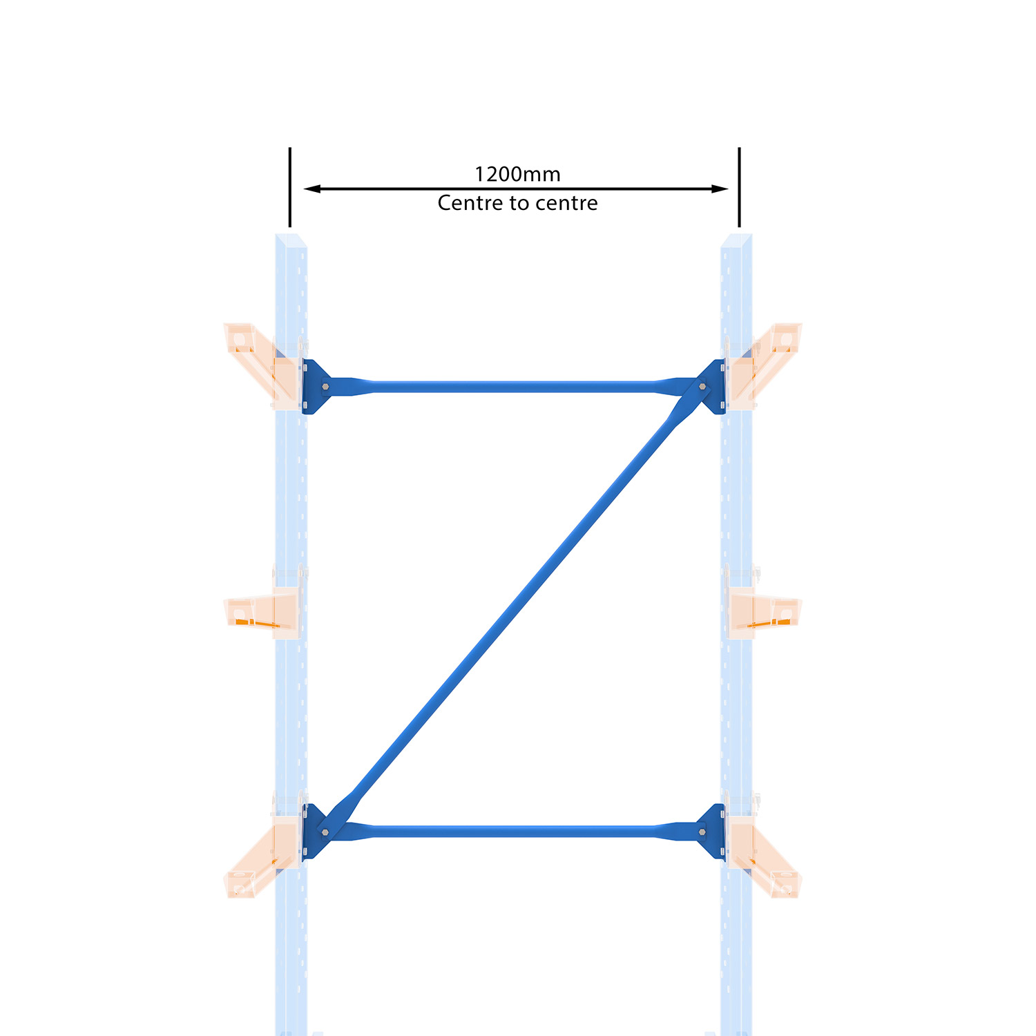 Canti LD Bracing 1200cc Set | Super Rack
