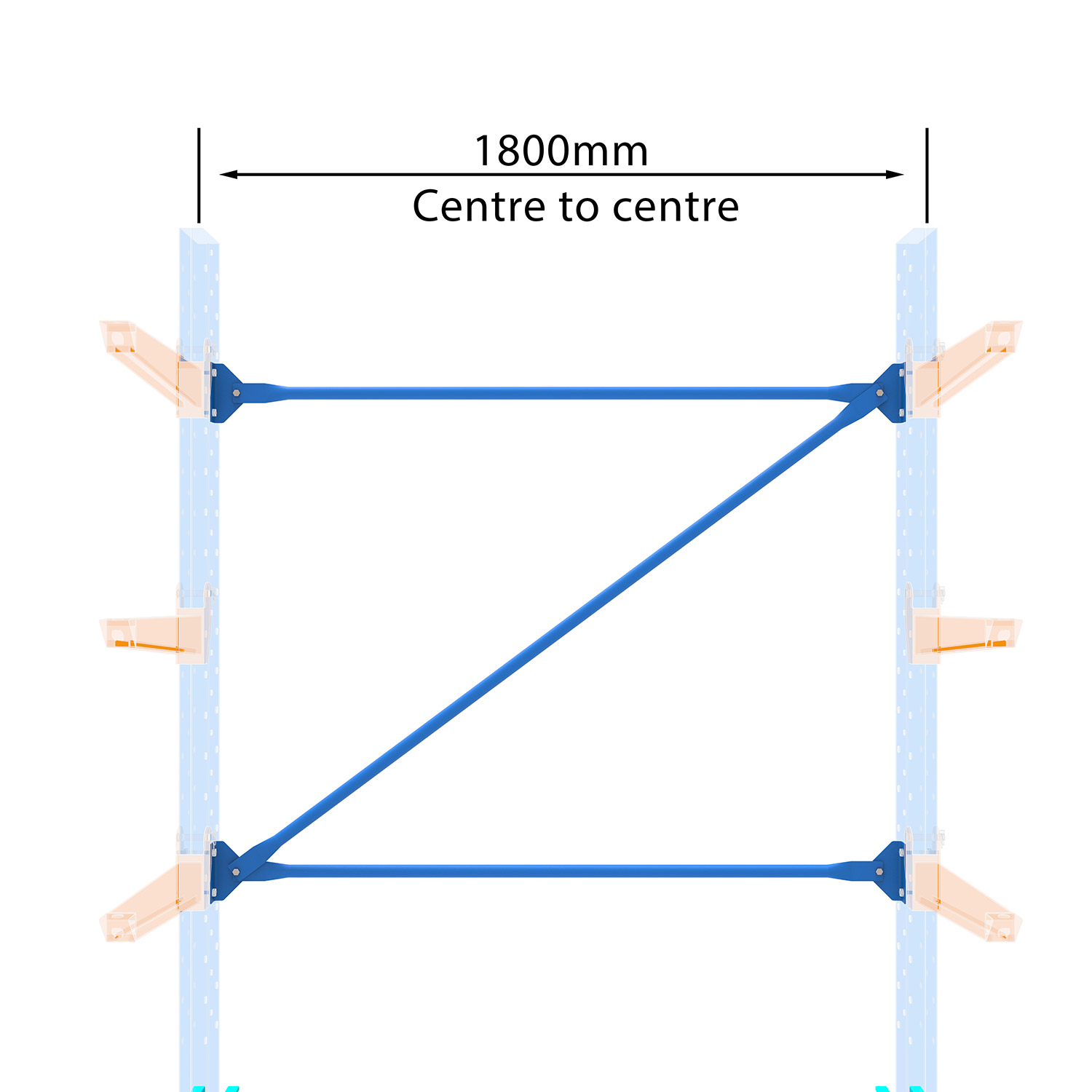 Canti LD Bracing 1800cc Set | Super Rack