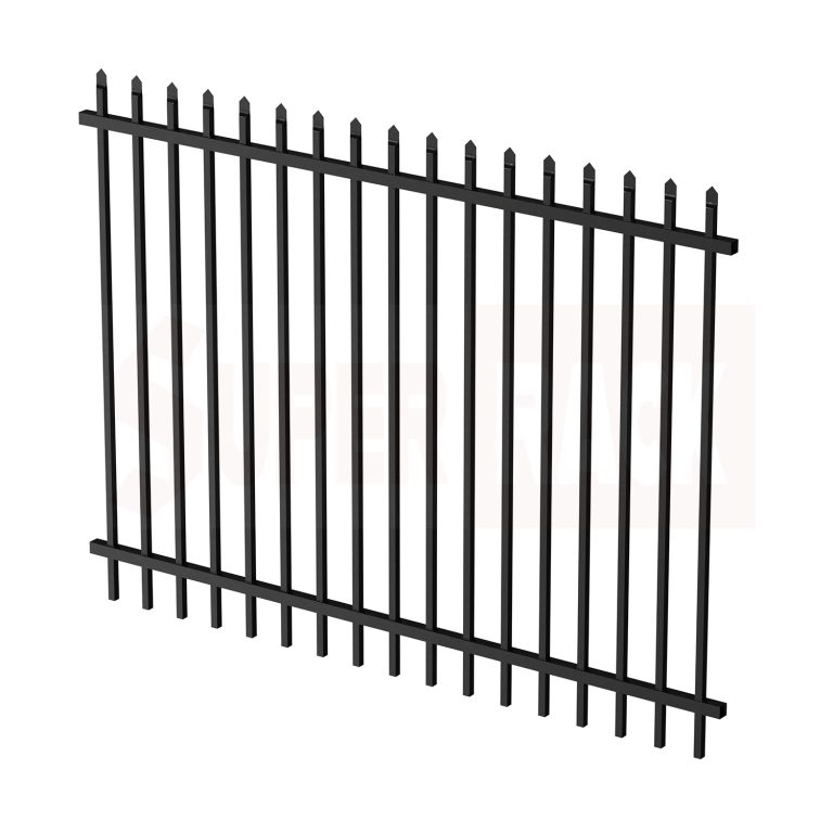 1.8M High Steel Spear Top Security Fencing Panel | Super Rack