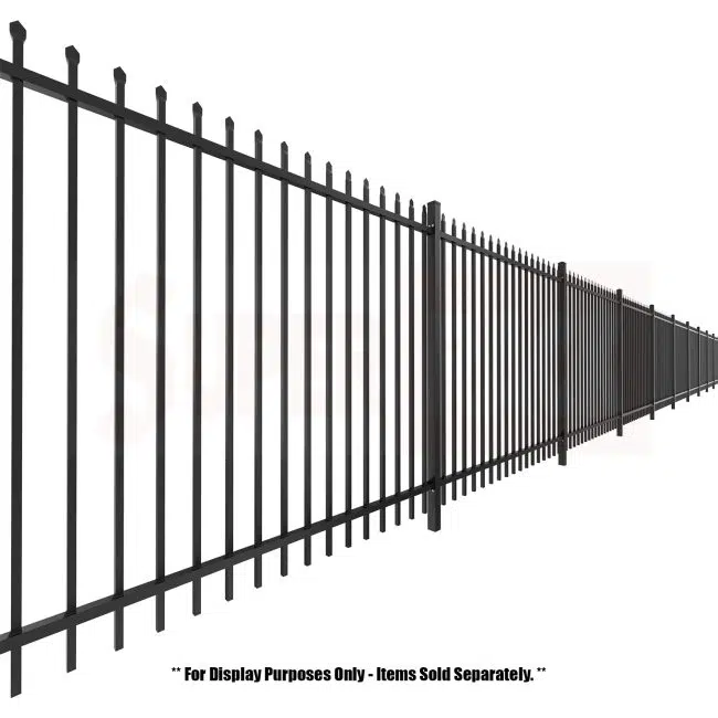 2.1M High Steel Spear Top Security Fencing Panel | Super Rack