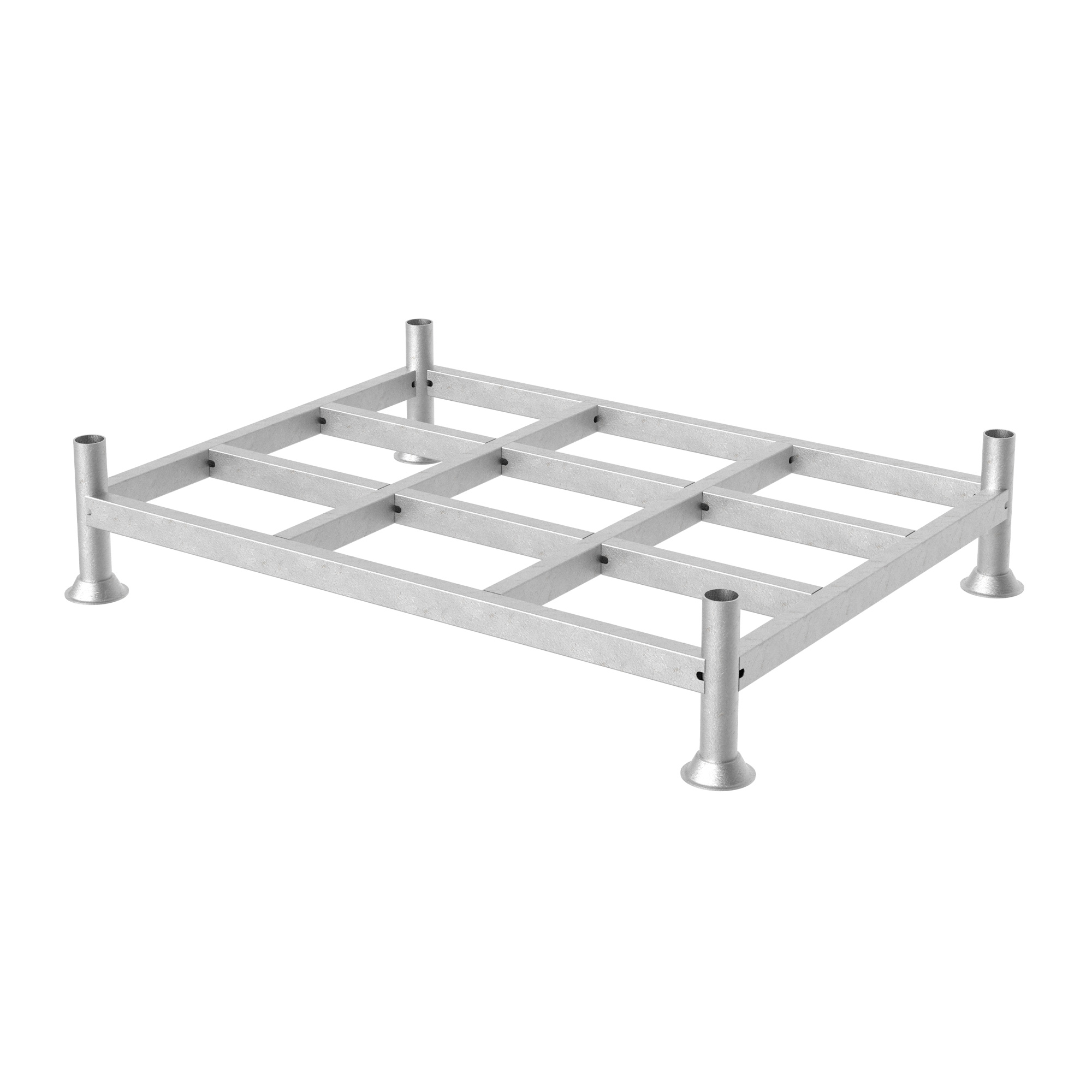 Stack Up Cage | Stackable Stillage Galvanised No Post Warehouse Storage ...