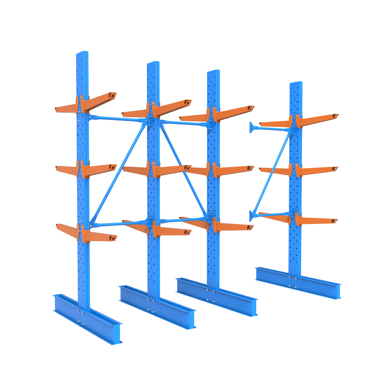Build Your Own - Light Duty Cantilever Racking Double Sided | Super Rack