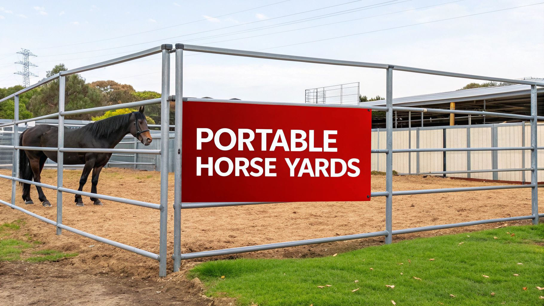 Your Guide To Portable Horse Yards