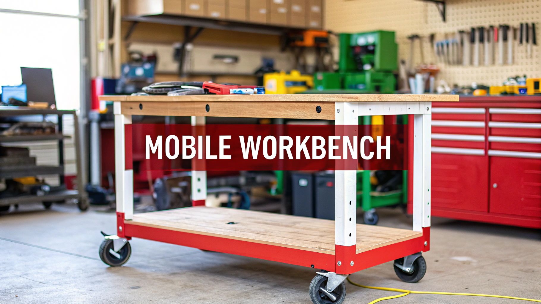 Best Workbench With Wheels For Your Garage Or Workshop