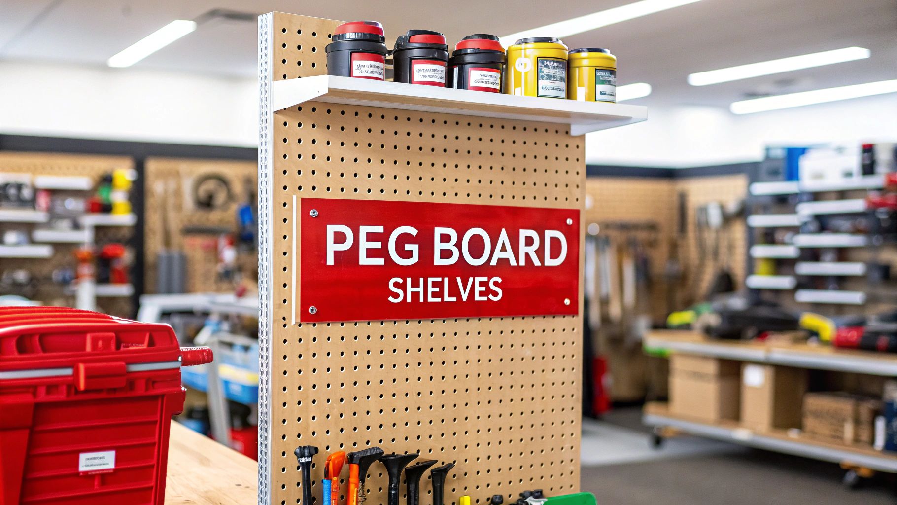 Ultimate Peg Board Shelves Guide For Home And Retail
