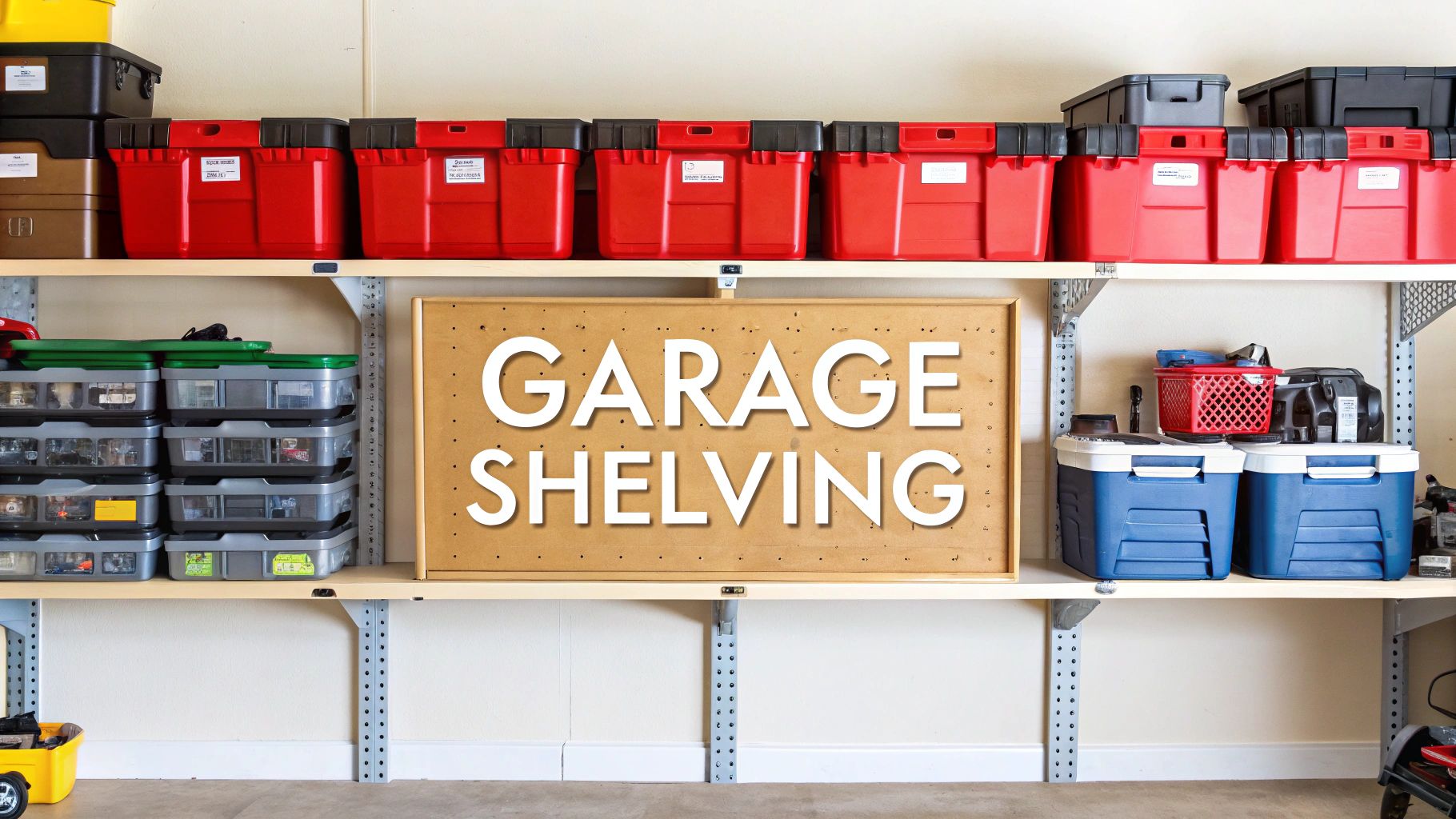 Your Ultimate Guide To Garage Shelving Wall Mount Systems