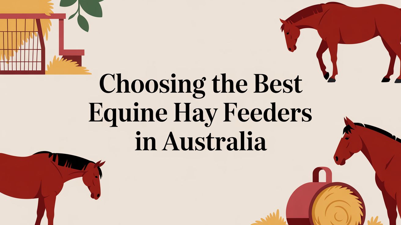 Choosing The Best Equine Hay Feeders In Australia