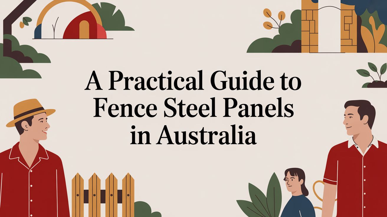 A Practical Guide To Fence Steel Panels In Australia