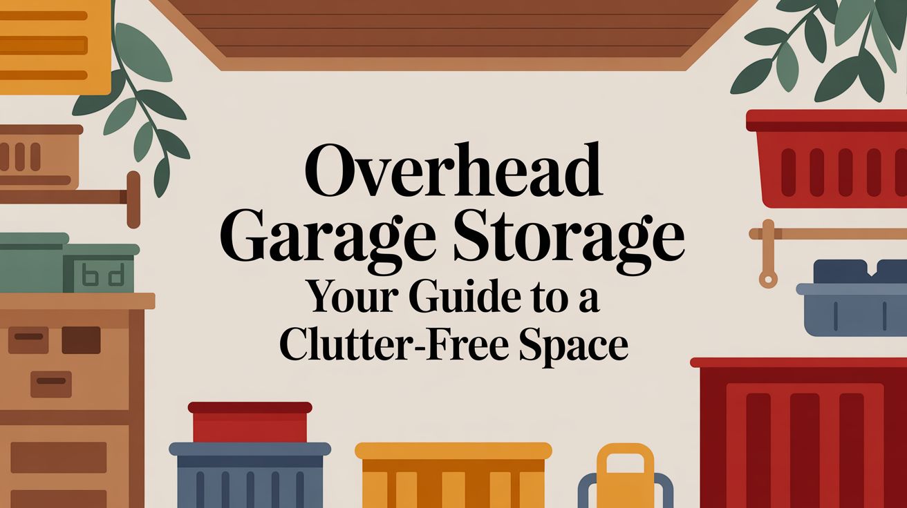 Overhead Garage Storage: Your Guide To A Clutter-Free Space