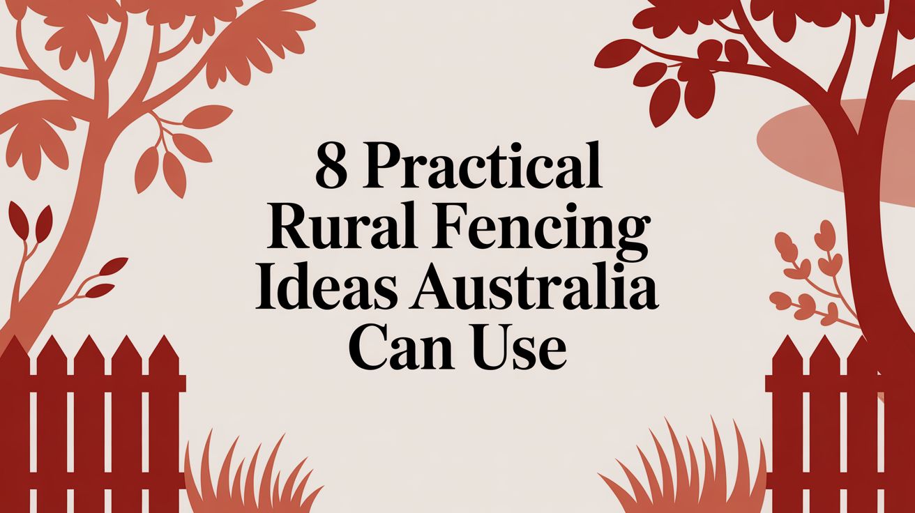 8 Practical Rural Fencing Ideas Australia Can Use